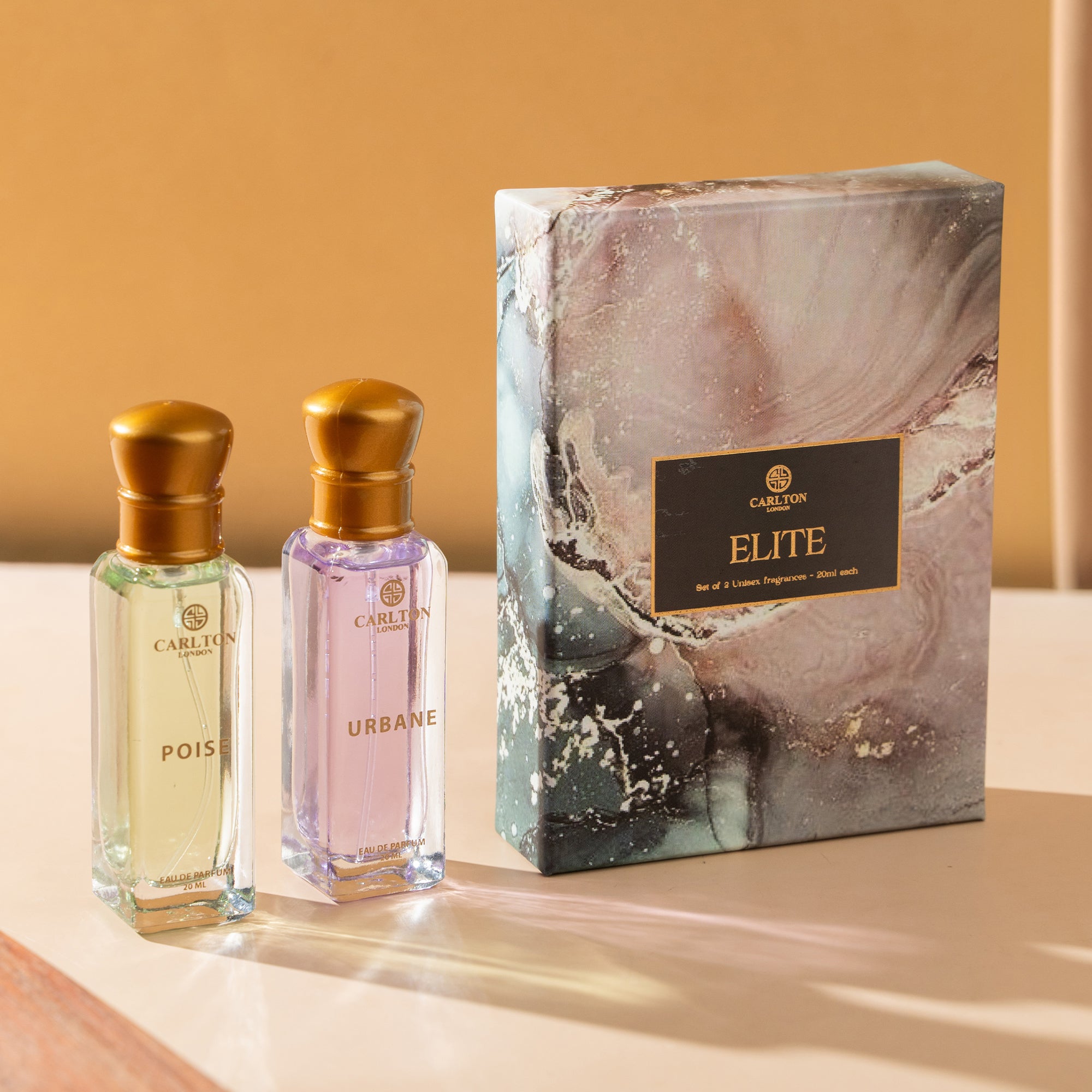 Carlton London Unisex Elite Gift (Set of 2 - 20ml Each) - CLPLG020